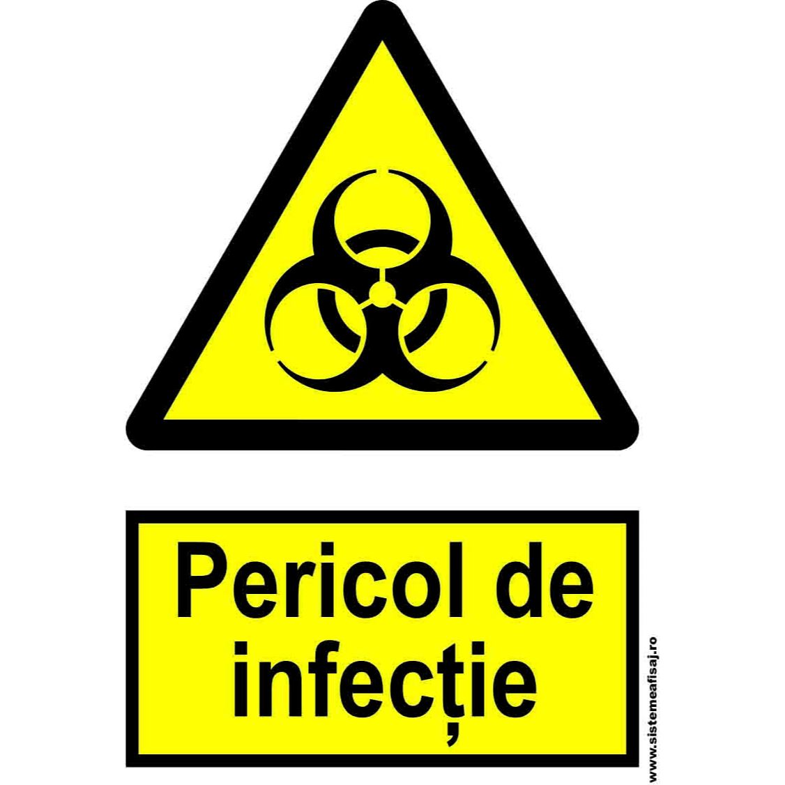 Semn Indicator Pericol De Infectie – PrintCenter.ro Shop