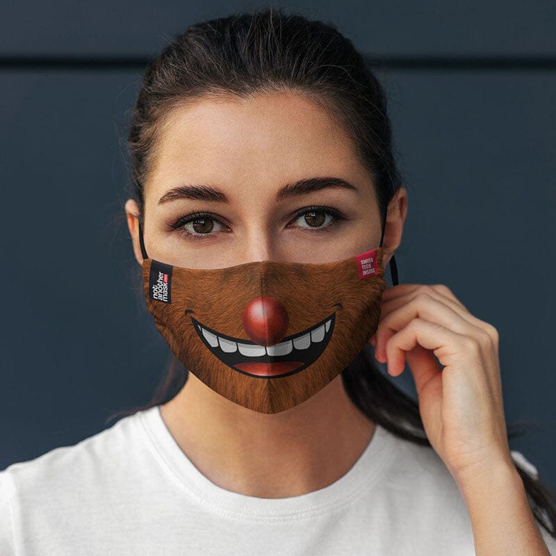 Mască Rudolf Smile – PrintCenter.ro Shop