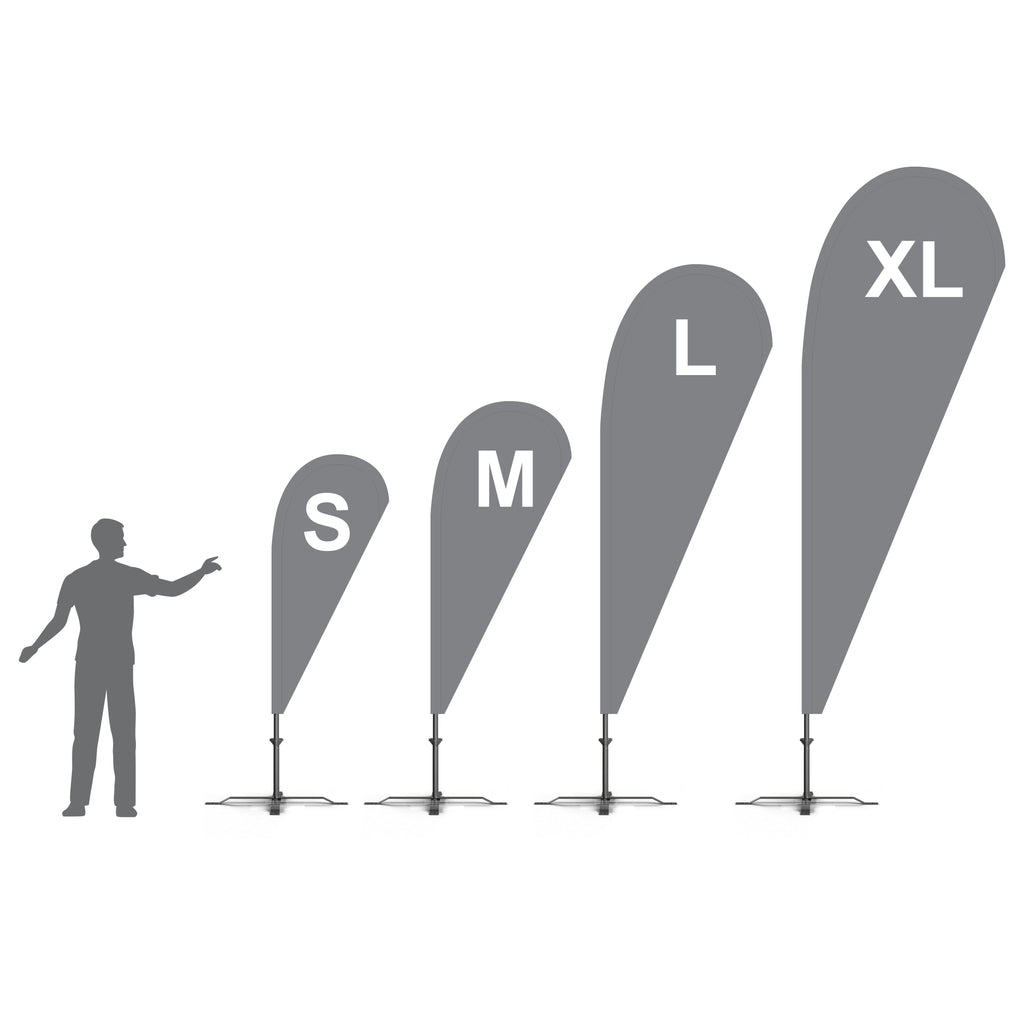 Steag Lacrima XL - Beachflag Tear Drop – PrintCenter.ro Shop